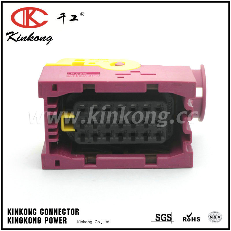 TE replacement 21 pin female waterproof automotive ecu connector for car