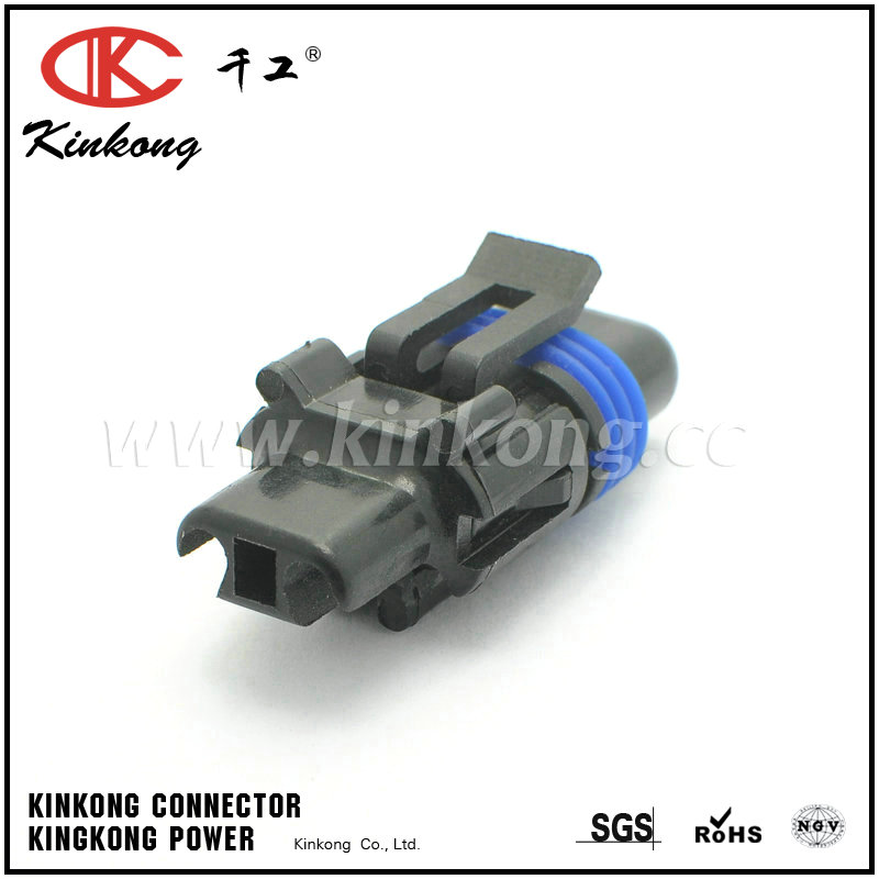 12020599 2 way PA66 cable connectors CKK7022Q-2.8-21 - Wenzhou Kinkong ...