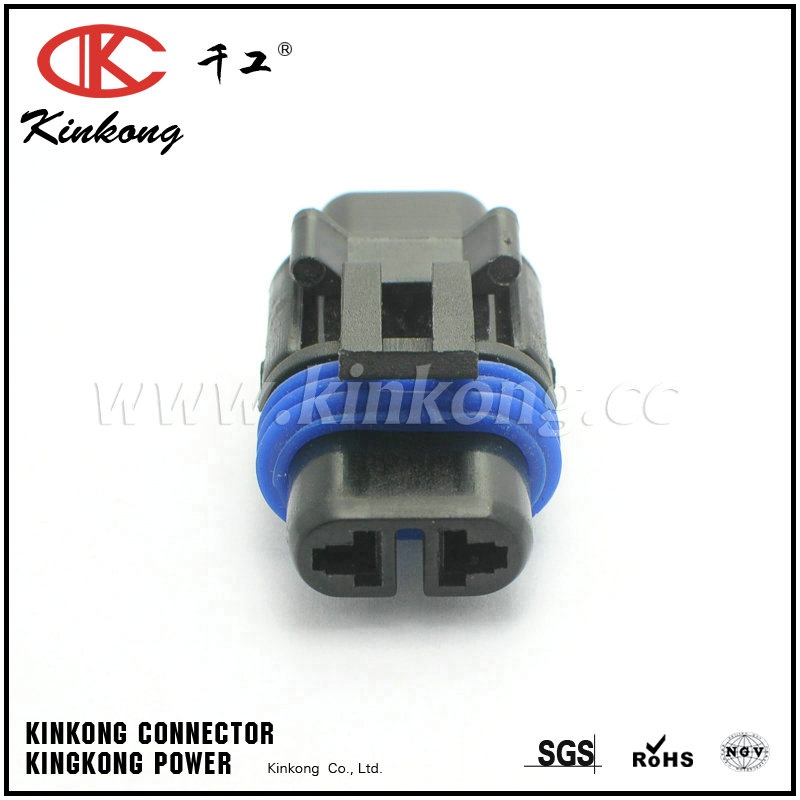 12020599 2 way PA66 cable connectors CKK7022Q-2.8-21 - Wenzhou Kinkong ...