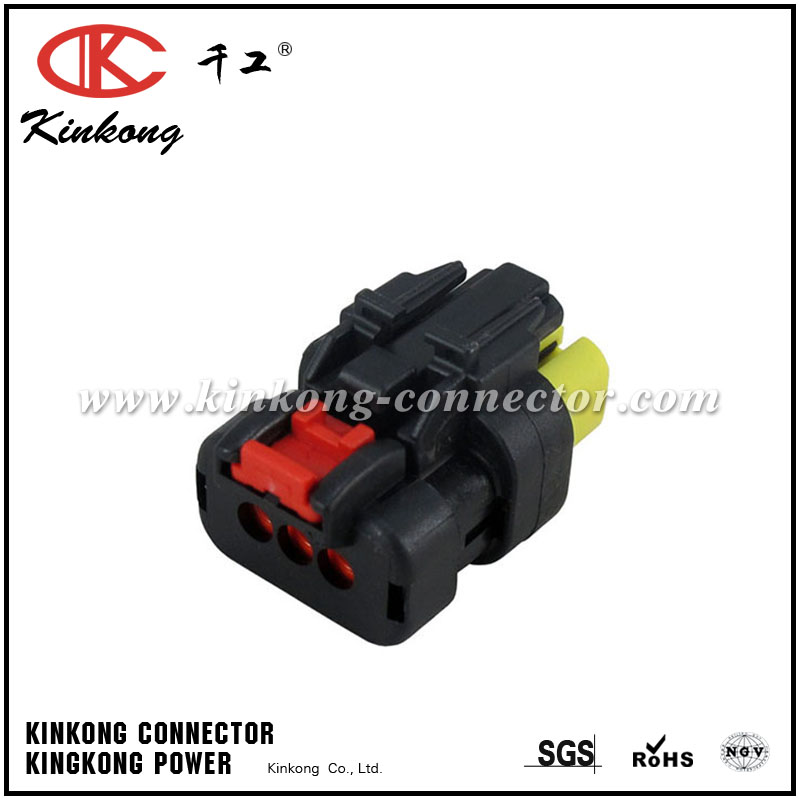 776523-3 3 pole female plug Waterproof Auto connector - Wenzhou Kinkong ...