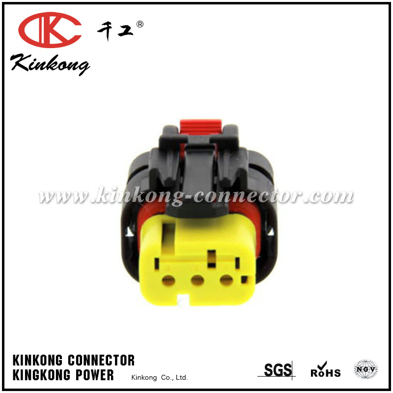 776523-3 3 pole female plug Waterproof Auto connector - Wenzhou Kinkong ...
