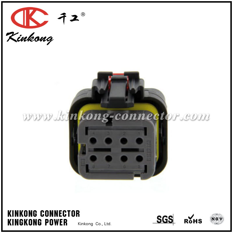 776494-2 8 ways black sealed female auto plug - Wenzhou Kinkong Auto ...