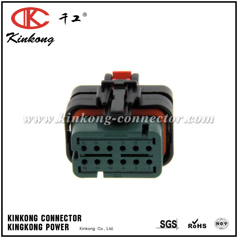 12 hole receptacle car plug 776533-4