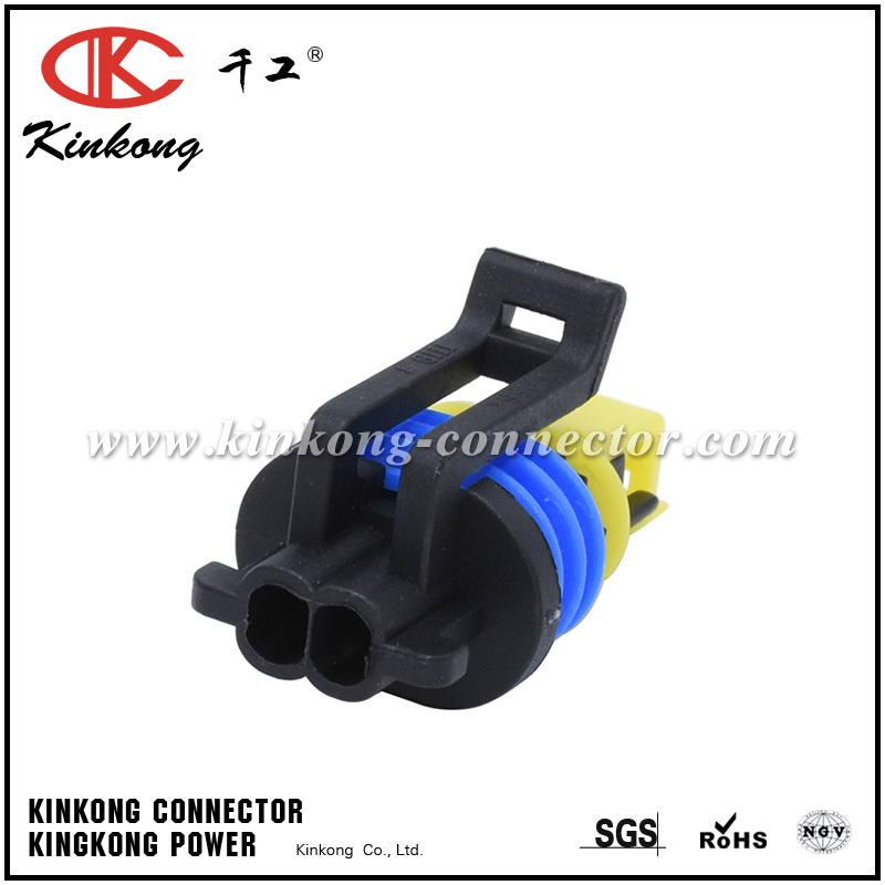 15336024 15336027 2 hole female automotive connector CKK7026-1.2-21 ...