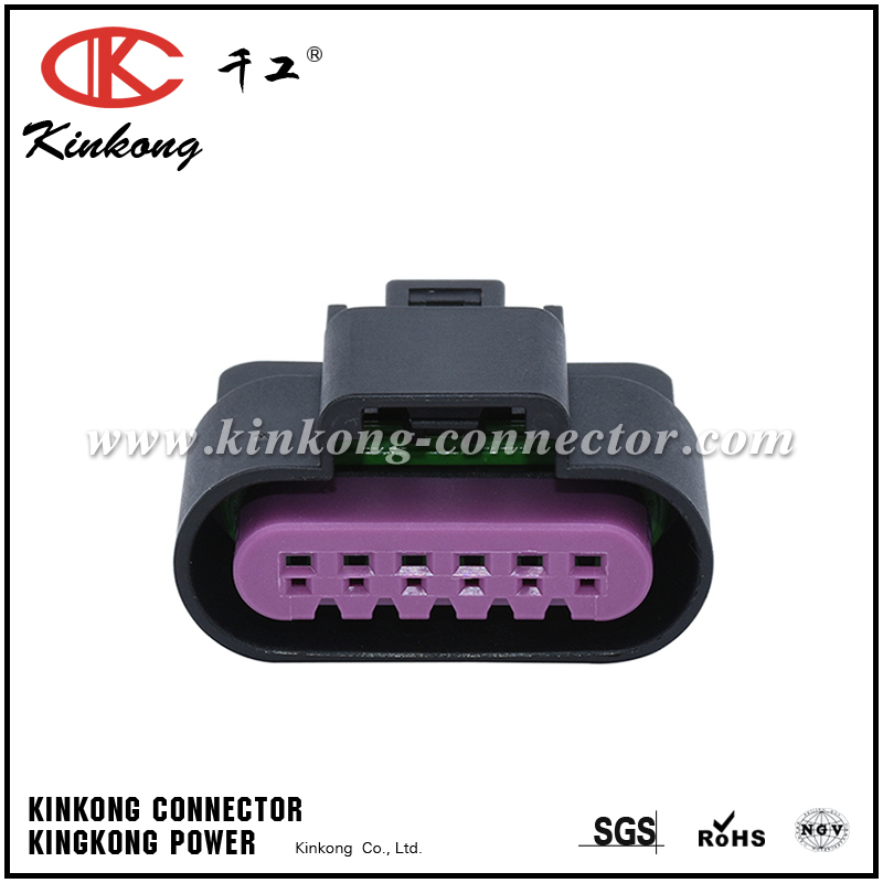 6 pole female Throttle position sensor inserts connectors 15326829