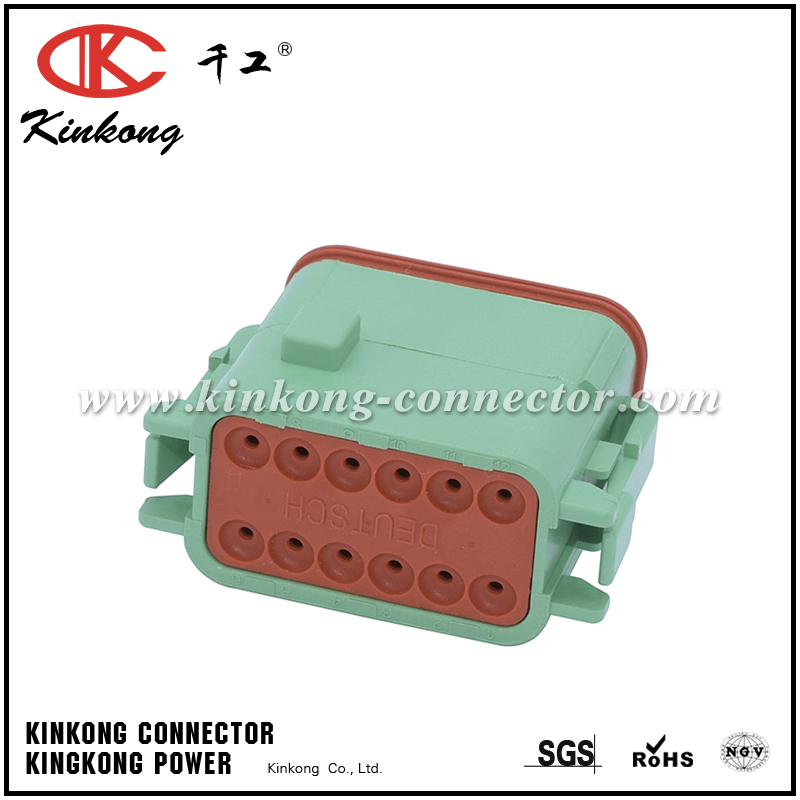12 hole female DT plug ASM DT06-12SC-P012