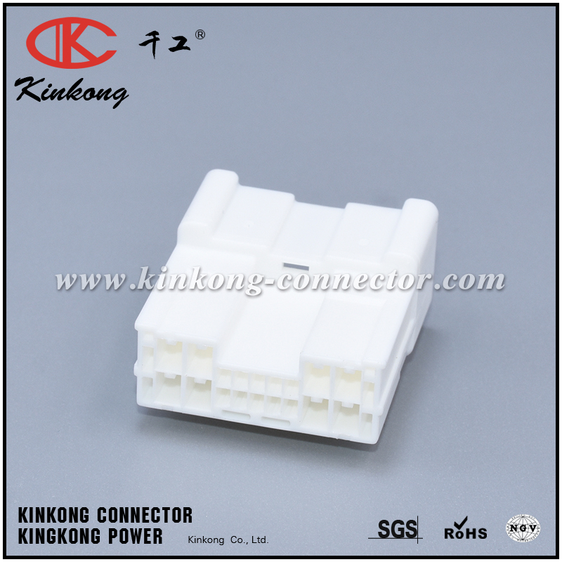 18 pin blade Hybrid electric connector 6098-3901