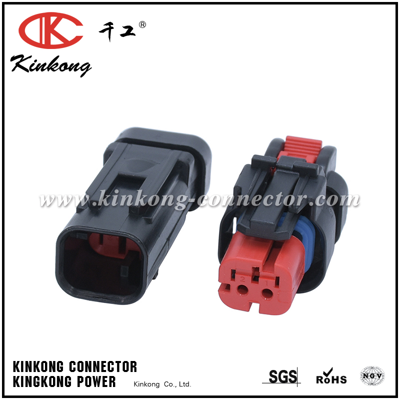 2 ways receptacle waterproof car connector for CAT Excavator 776427-1