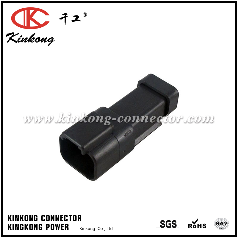 DT04-2P-P060 2 pins blade electrical connector - Wenzhou Kinkong Auto Parts Co., Ltd.