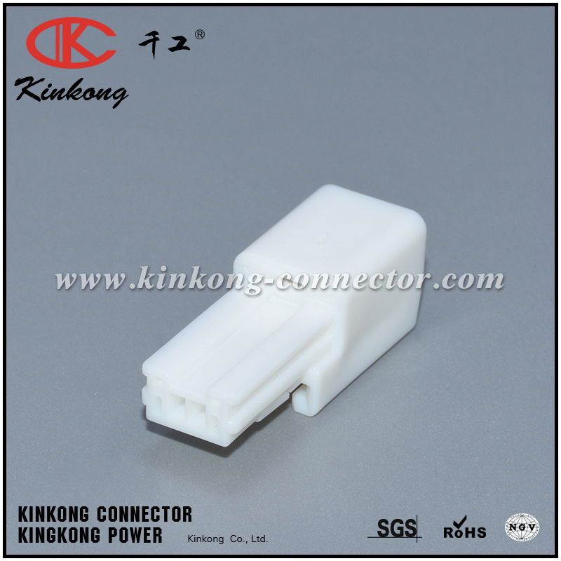 2 pin male Rear license plate lamp connector 90980-12936 6098-6653