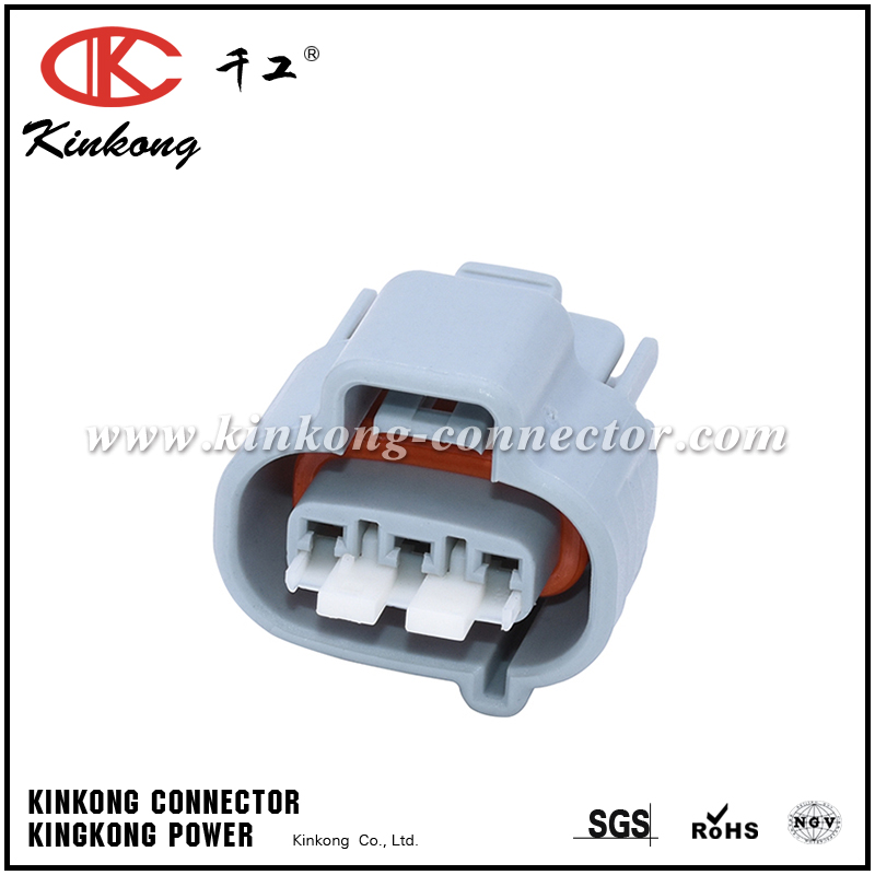 3 pole female grey automotive electrical connectors 6248-5317 90980-11143