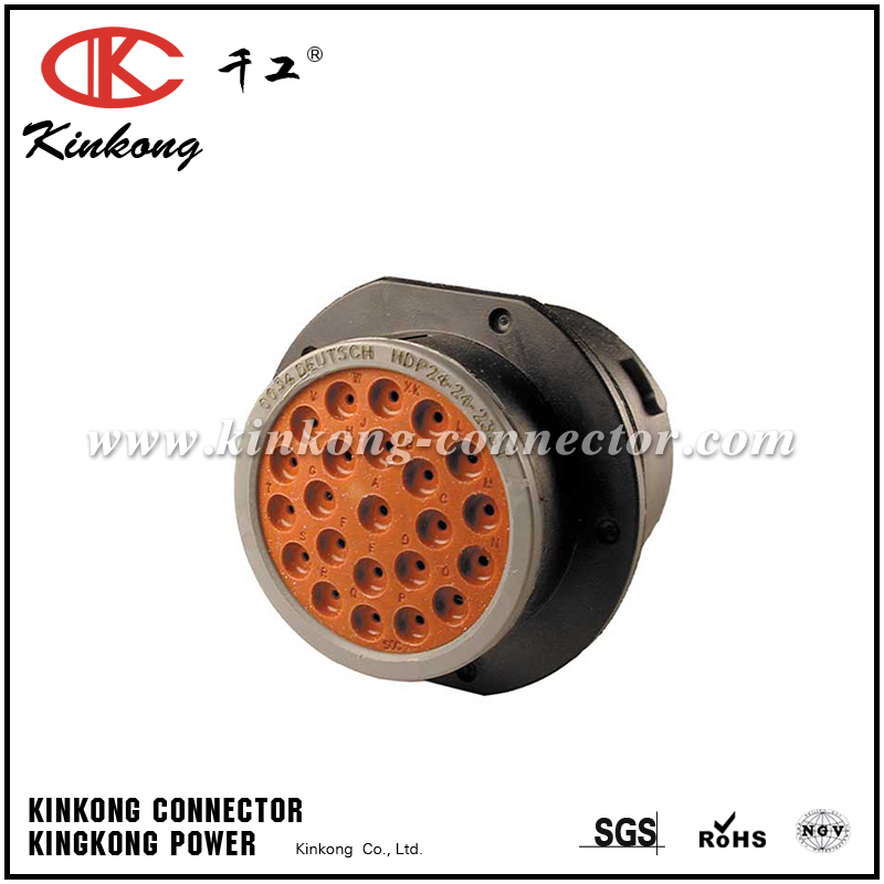 24 ways female wire connector HDP24-24-23ST