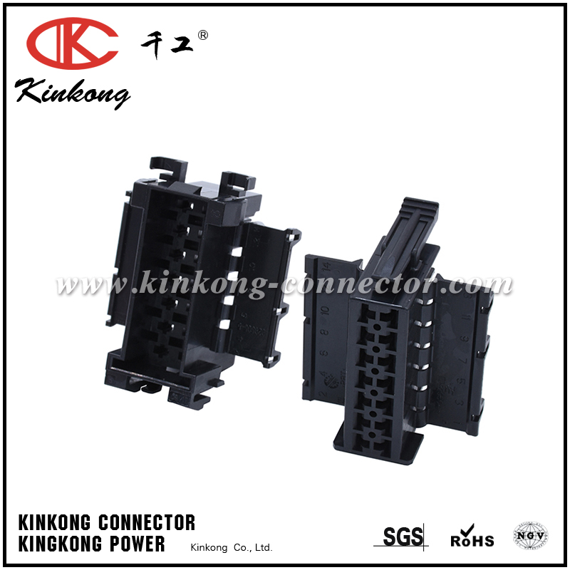 929504-5 14 pole female electrical connector CKK5144B-3.5-21 - Wenzhou ...