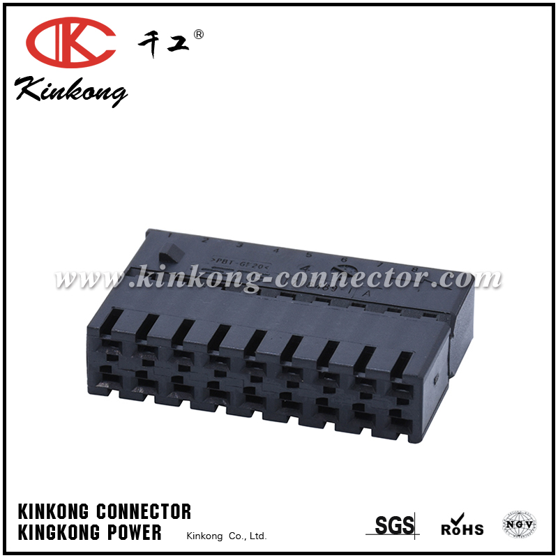 18 pole female automobile connector 1718489-1